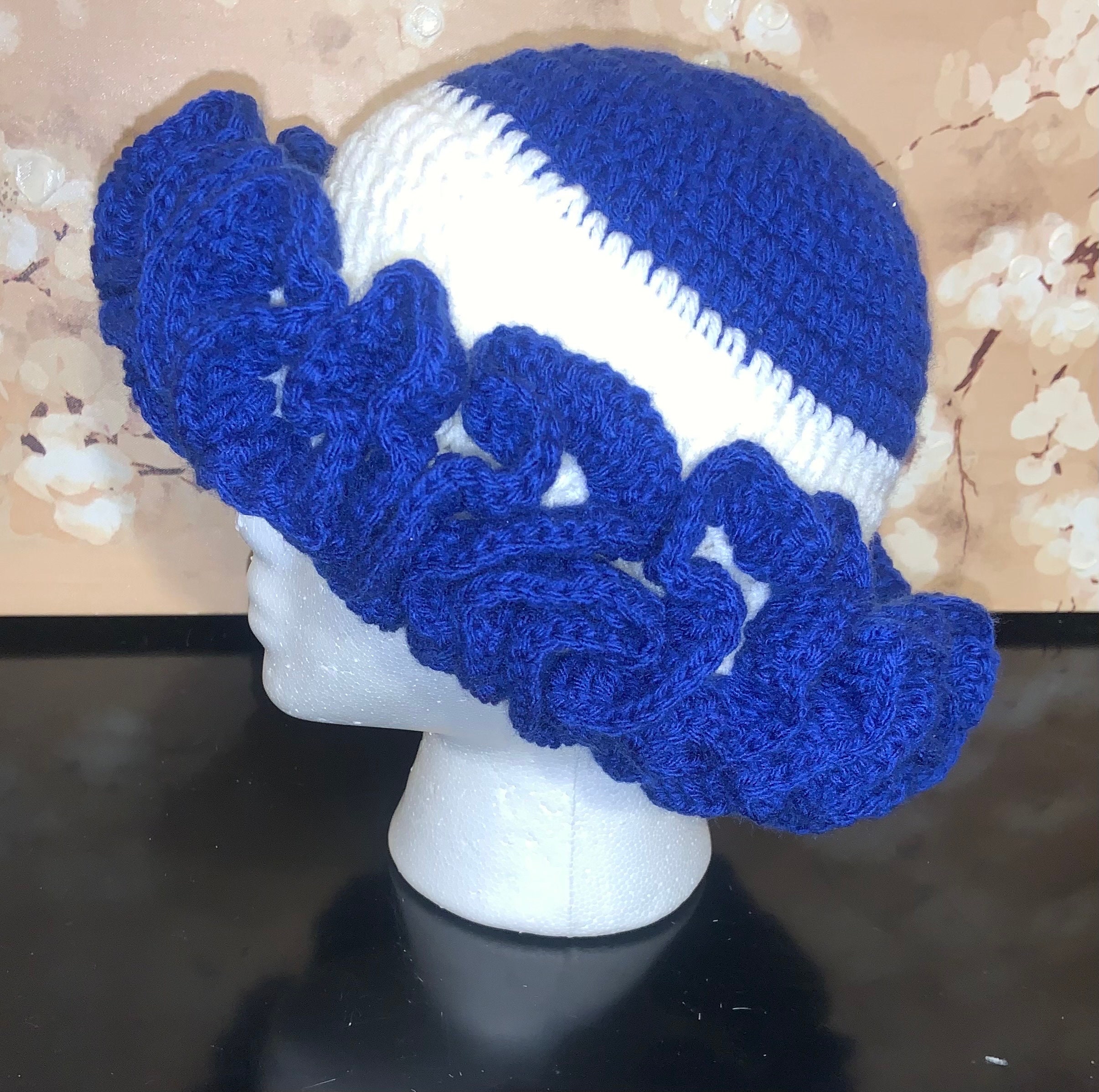 Crochet Ruffle Hat - Etsy