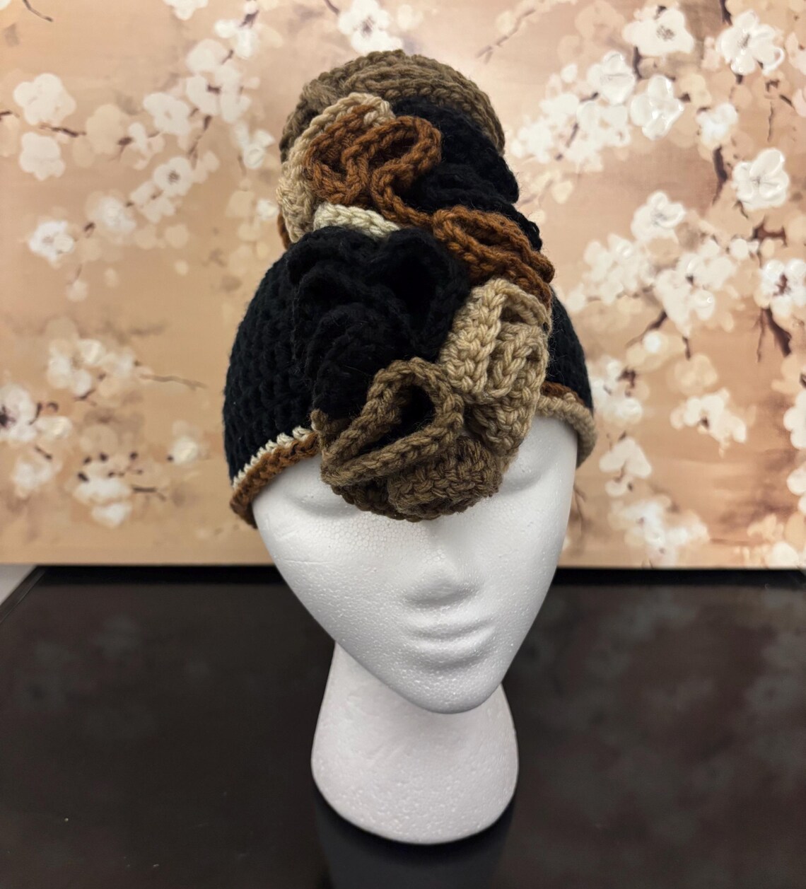 Crochet Ruffle Mohawk Hat - Etsy