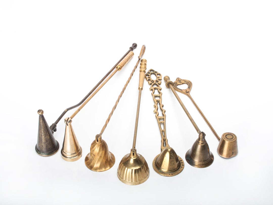 Vintage Brass Candle Snuffers - Etsy