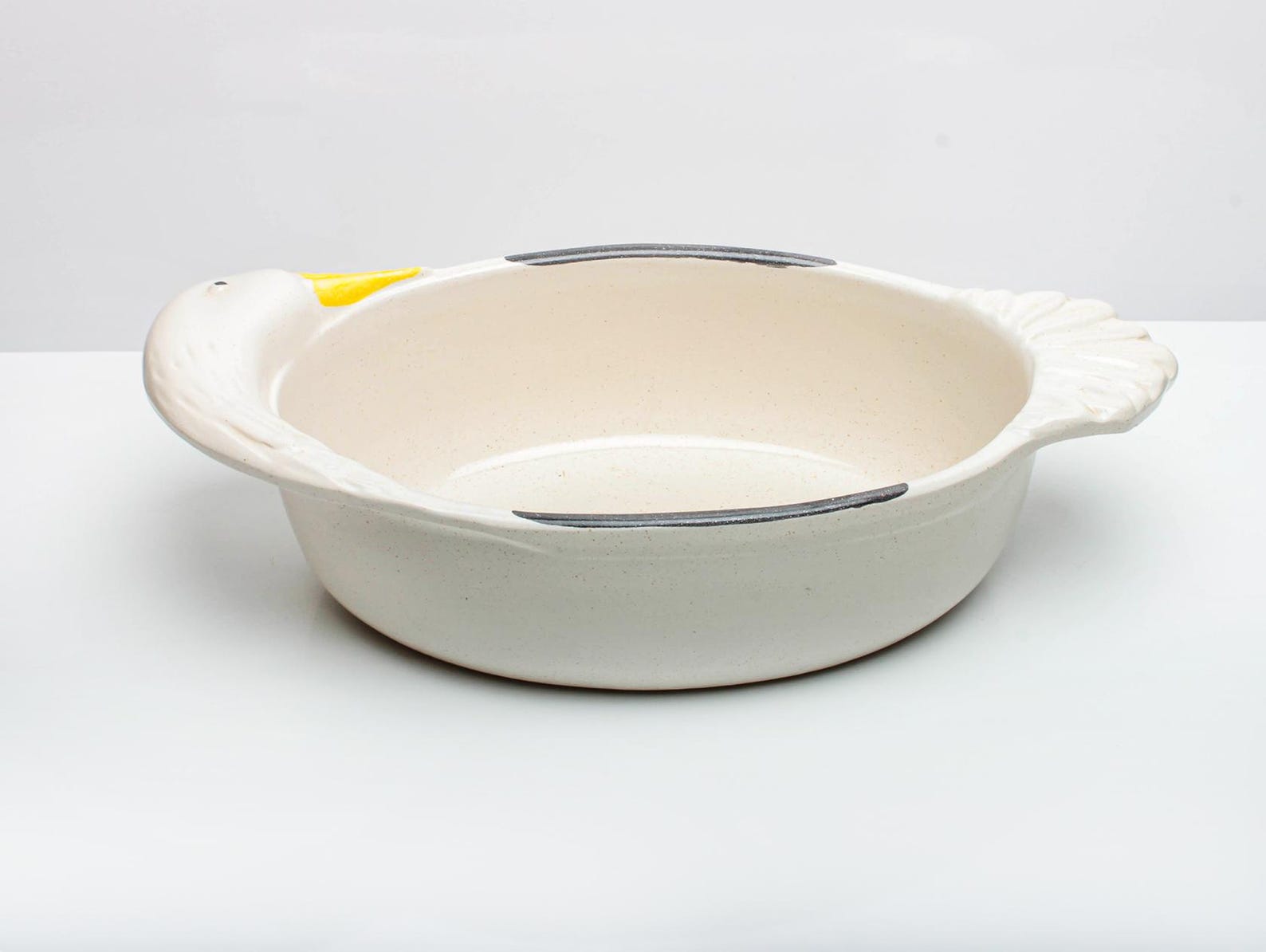 French Cooking Ceramic Dish Goose Shape - Etsy
