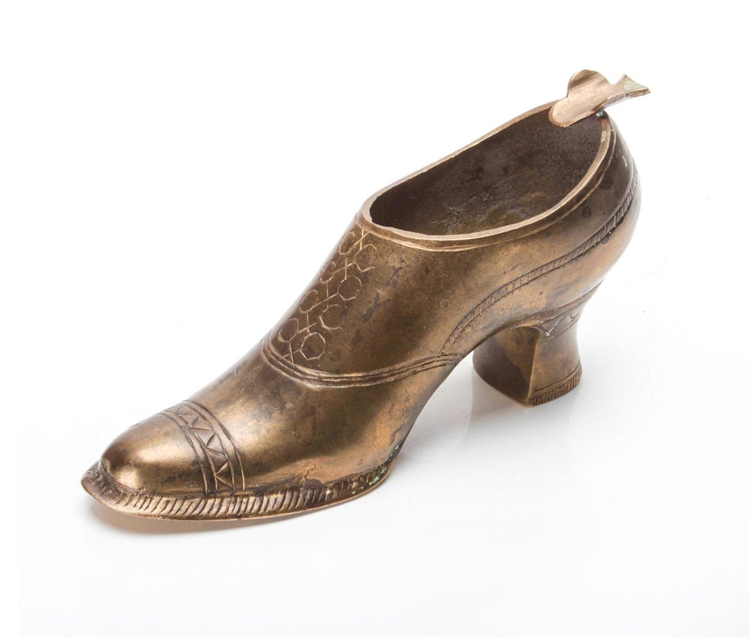 Brass Vintage High Heels Trinket/ashtray - Etsy