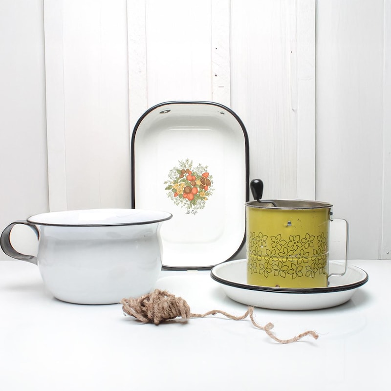 Enamelware - Etsy