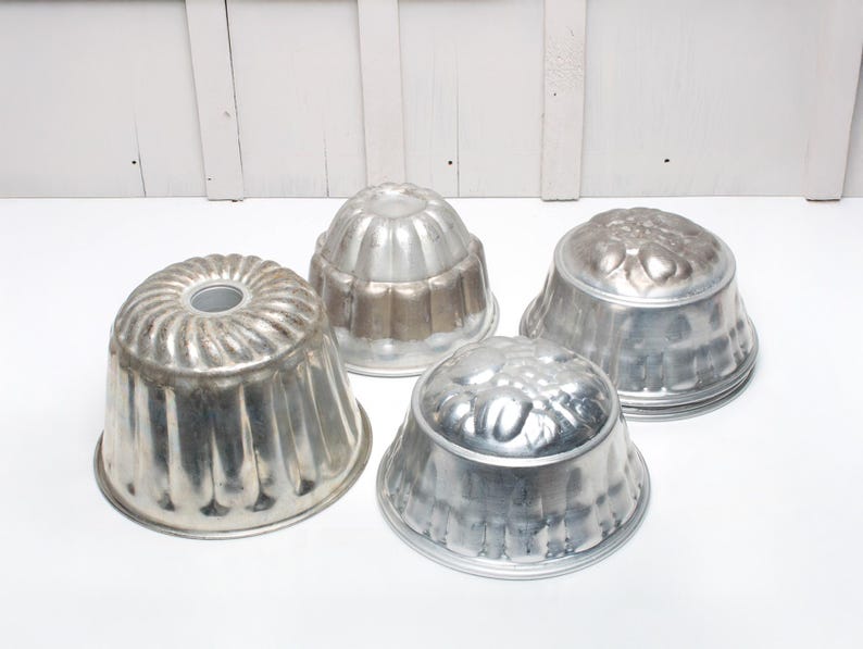 Vintage Pudding Mold Pans - Etsy