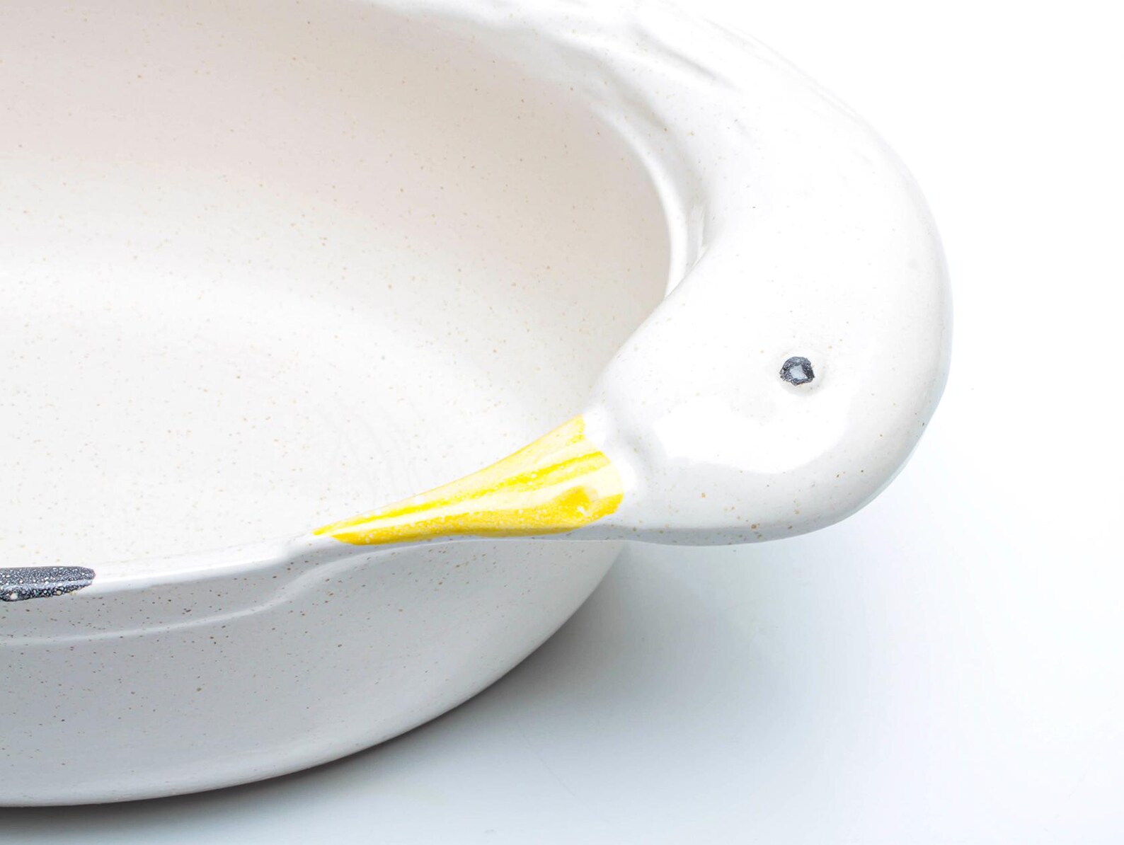 French Cooking Ceramic Dish Goose Shape - Etsy