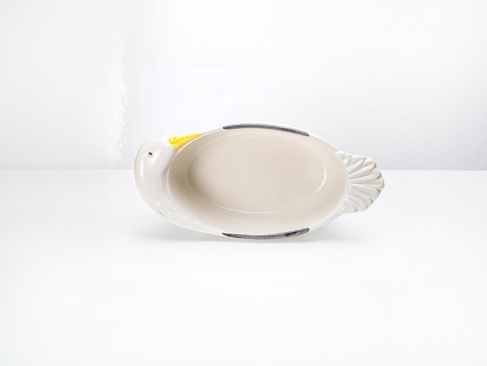 French Cooking Ceramic Dish Goose Shape - Etsy