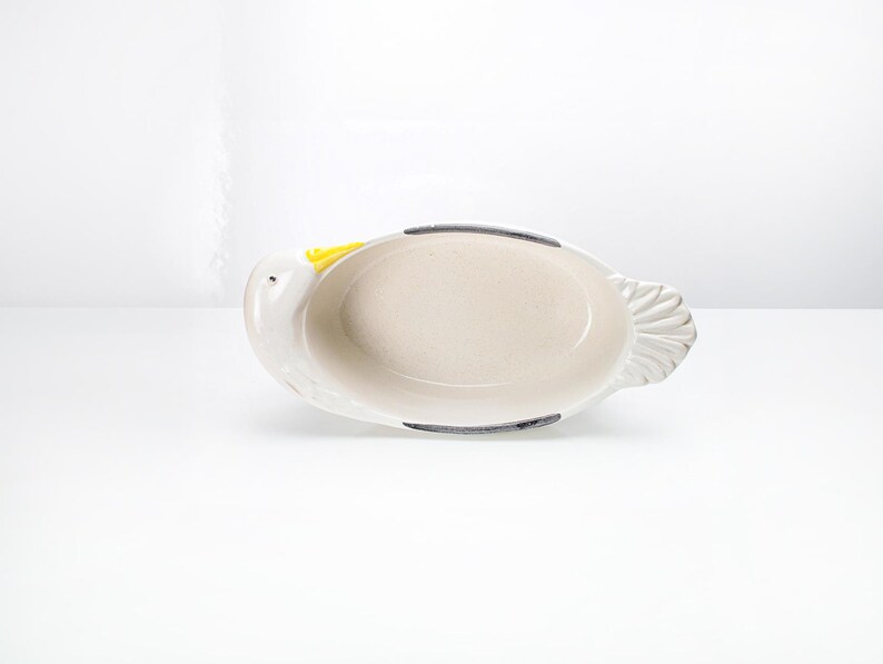 French Cooking Ceramic Dish Goose Shape - Etsy