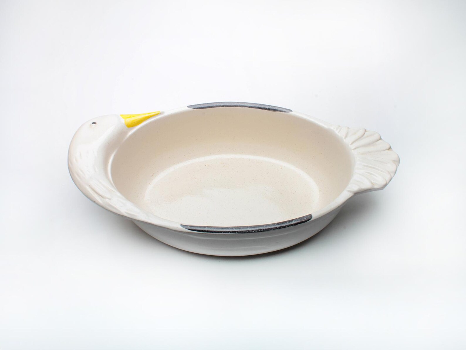 French Cooking Ceramic Dish Goose Shape - Etsy