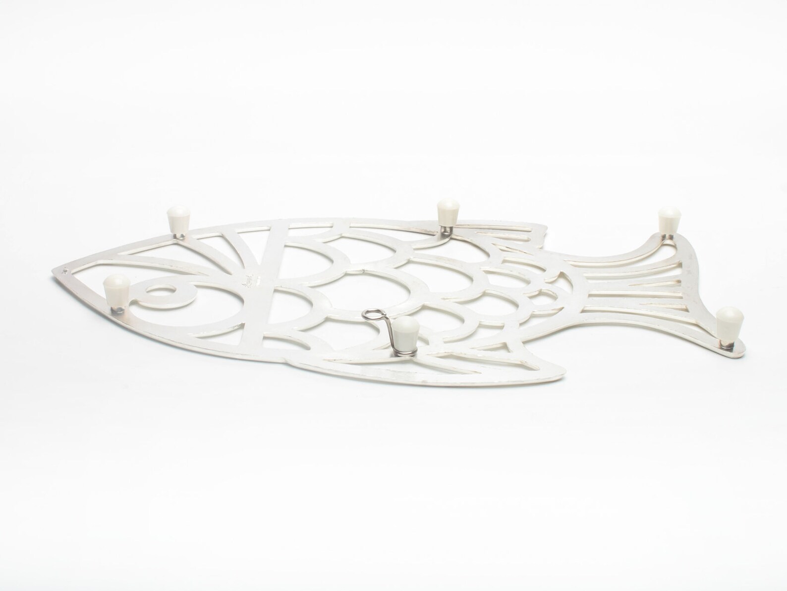 Silver Plated Fish Shaped Trivet by Leonard Silver Manufacturing ...