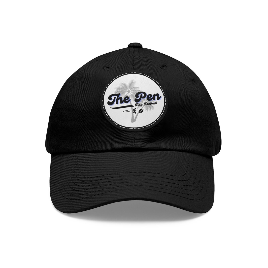 THE PEN Dad Hat With Leather Patch (round) - Etsy