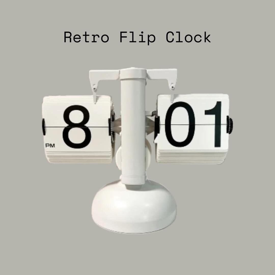 Retro Flip Clock Home Decor,desktop Decor,mothers Day Gift,gift for ...