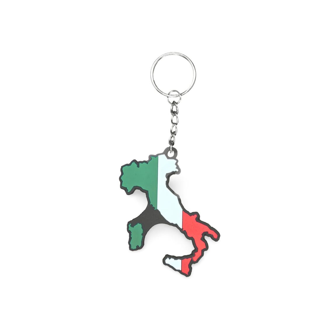 Italy Flag Keychains- 2D Double Sided Vibrant Souvenir, Flag & Country ...