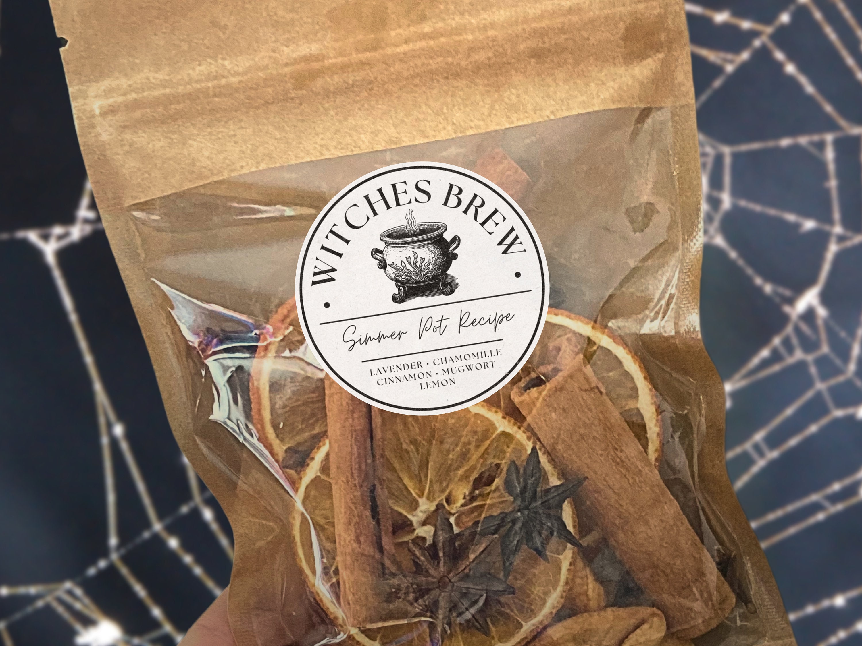 Witches Brew Halloween Simmer Pot Recipe Mix Kit Fall Themed Stovetop ...