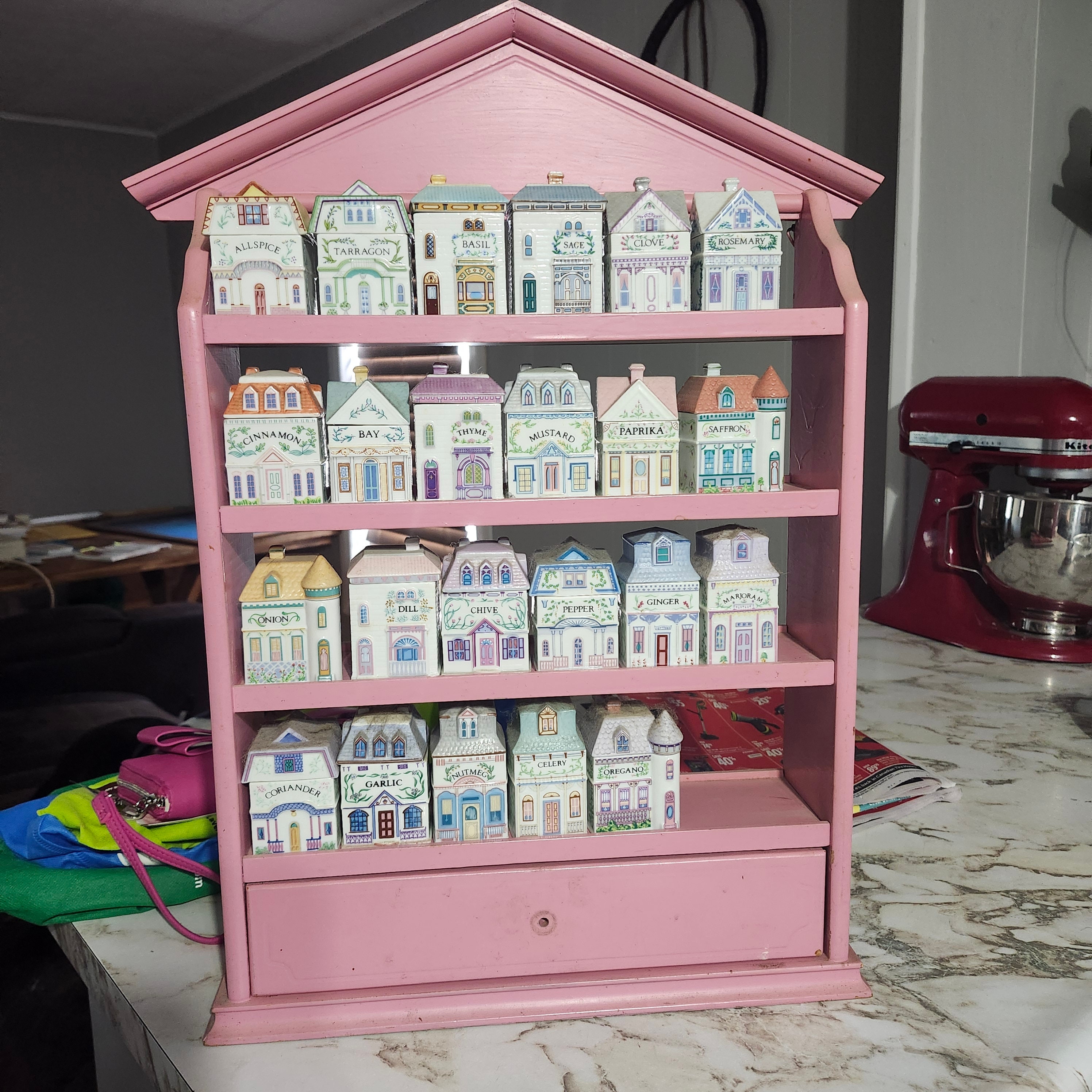 Lenox Porcelain Spice Village Spice Rack - Etsy