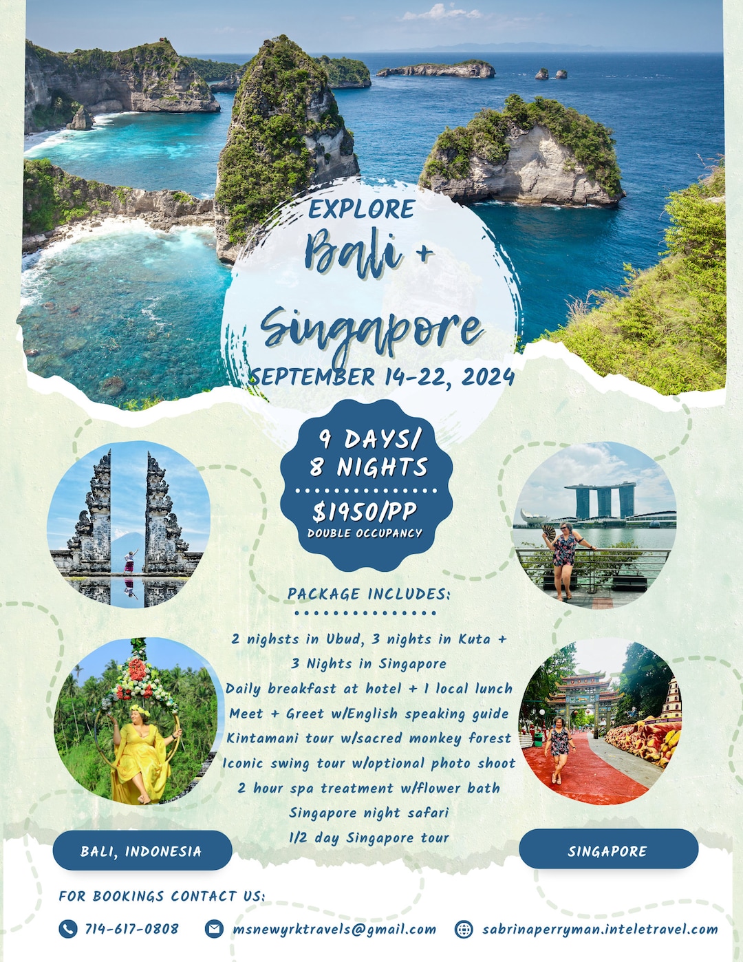 Bali Digital Flyer - Etsy