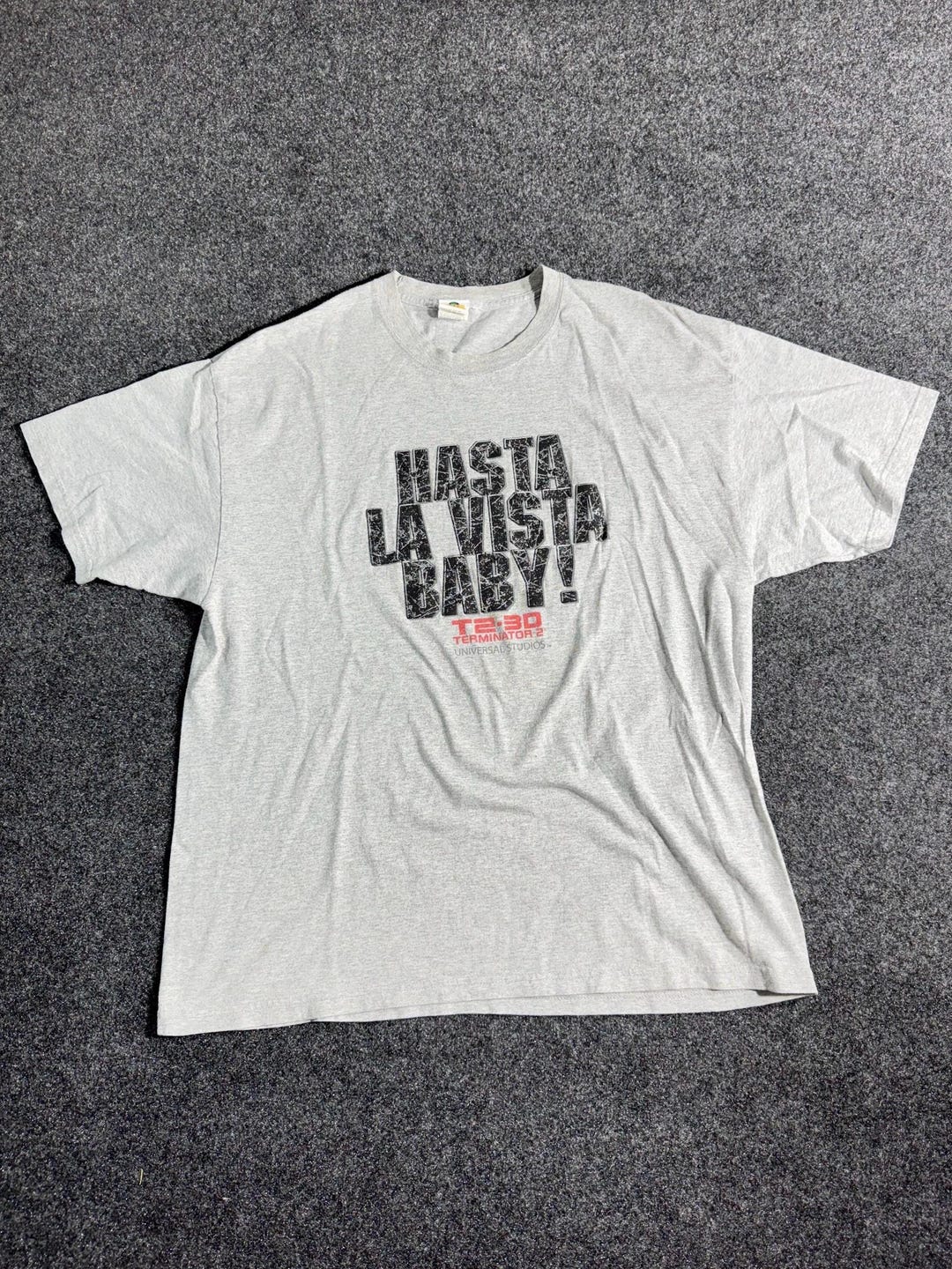 Vintage 90s Terminator 2 Universal Studios Movie Promo Tshirt Size XL ...