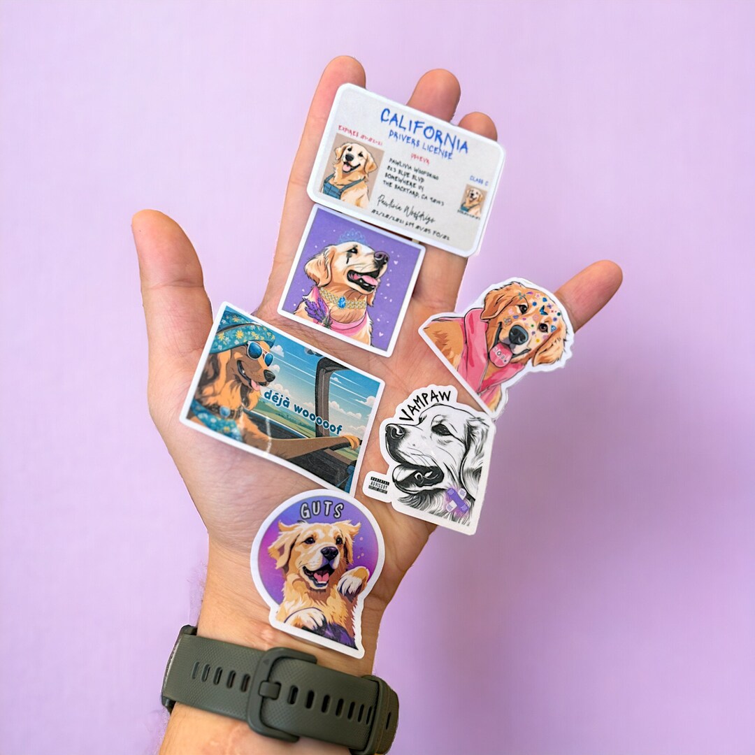 Doggo Stickers, Cute Olivia Waterproof Sticker Labels, Scrapbook Laptop ...