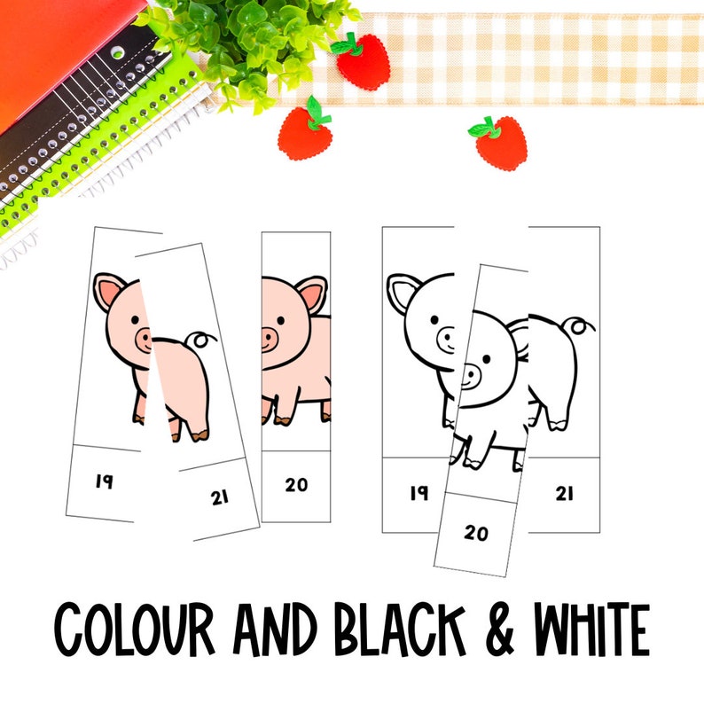 Sequencing Number Puzzles 1 to 30 Skip Count 2s Counting 10s First ...