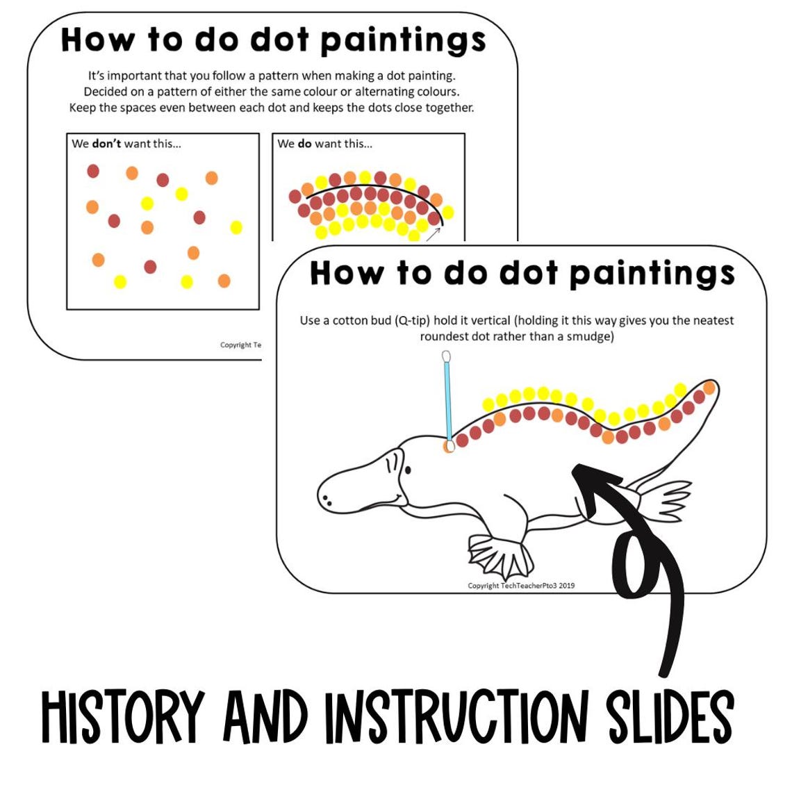 Aboriginal Art Dot Painting Activity Pack - Etsy