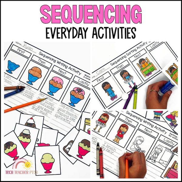 Sequencing Cards - Etsy