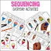 Sequencing Activities Picture Cards Write Cut and Paste - Etsy