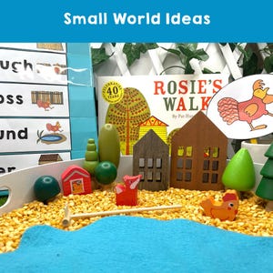 Rosie's Walk by Pat Hutchins Story Retell Activities - Etsy