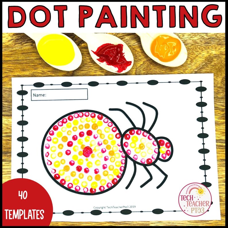 Aboriginal Art Dot Painting Activity Pack - Etsy