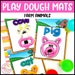 Farm Animal Play Dough Mats Activities - Etsy