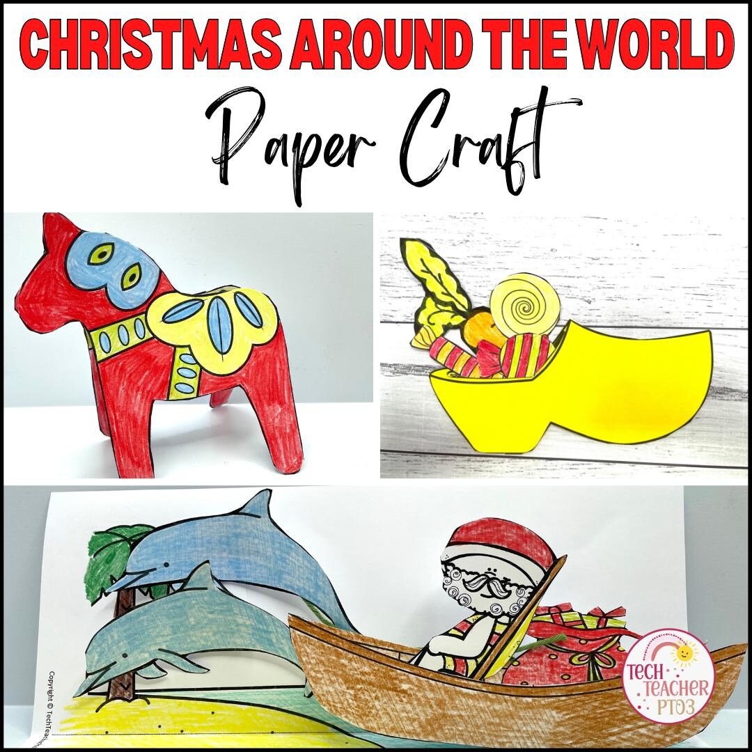 Christmas Around the World Paper Crafts Download - Etsy