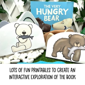 The Very Hungry Bear by Nick Bland Story Retell Activities - Etsy