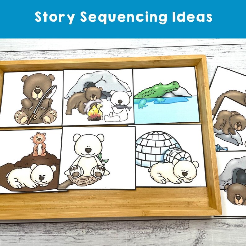 The Very Hungry Bear | Lessons Activities Story Retell Comprehension ...
