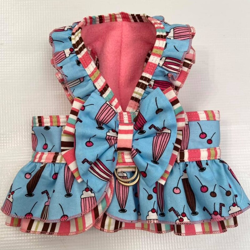 Ruffle Dog Harness - Etsy