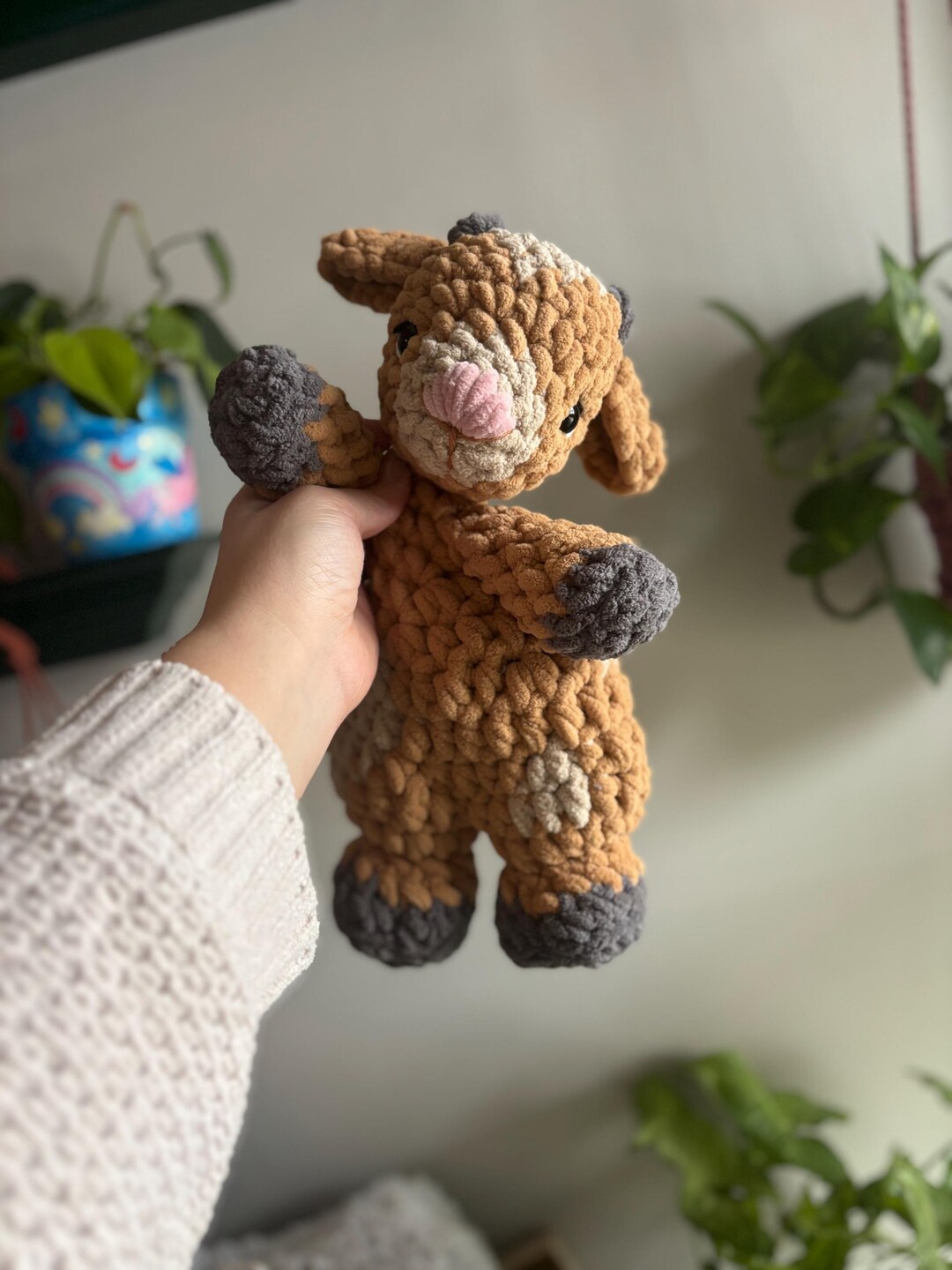 Goat Plushie, Farm Snuggler, Baby Gifts, Baby Shower, First Birthday ...