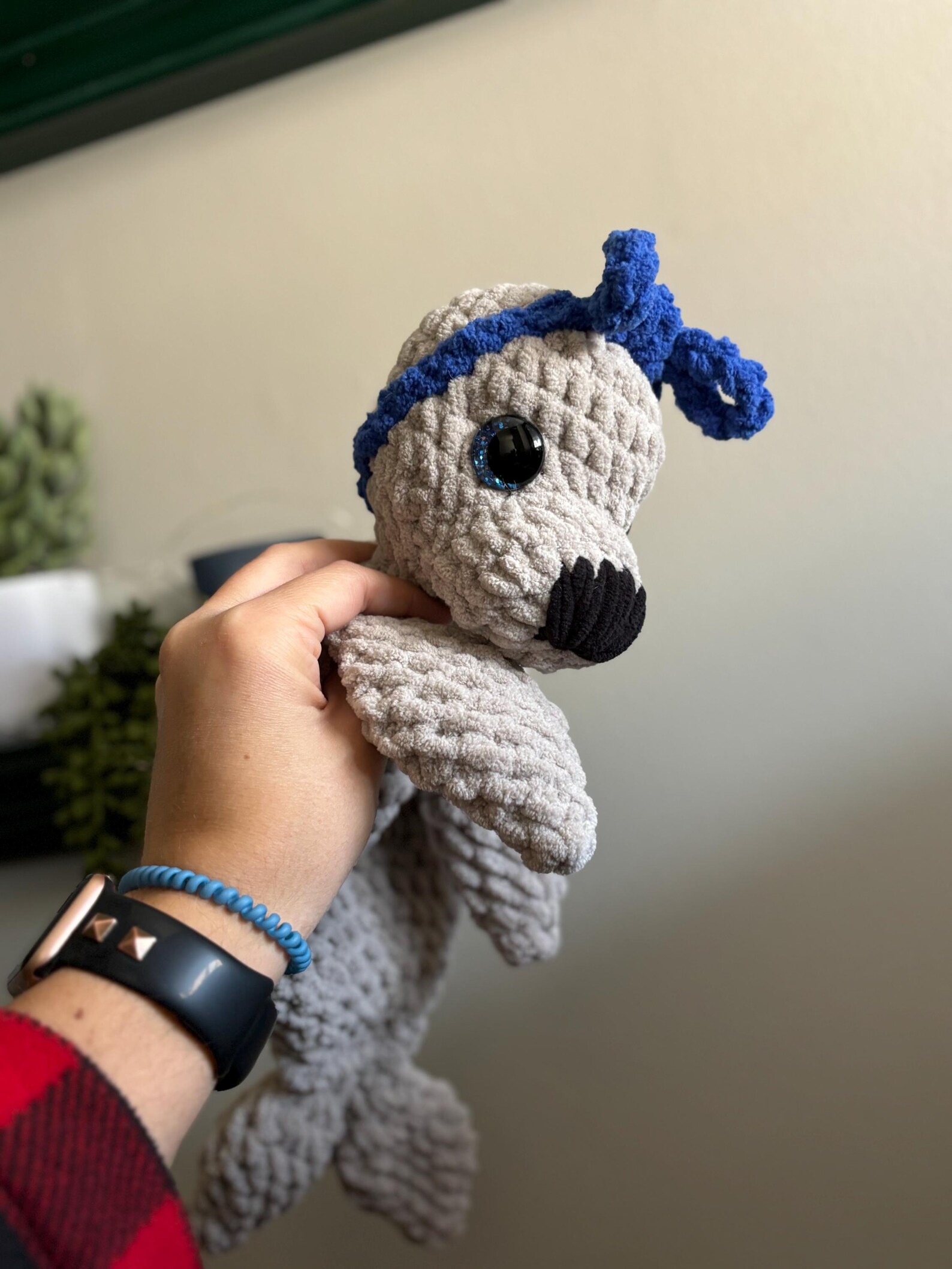 Crochet Seal Plushie: Soft Yarn Stuffed Animal Snuggler - Etsy