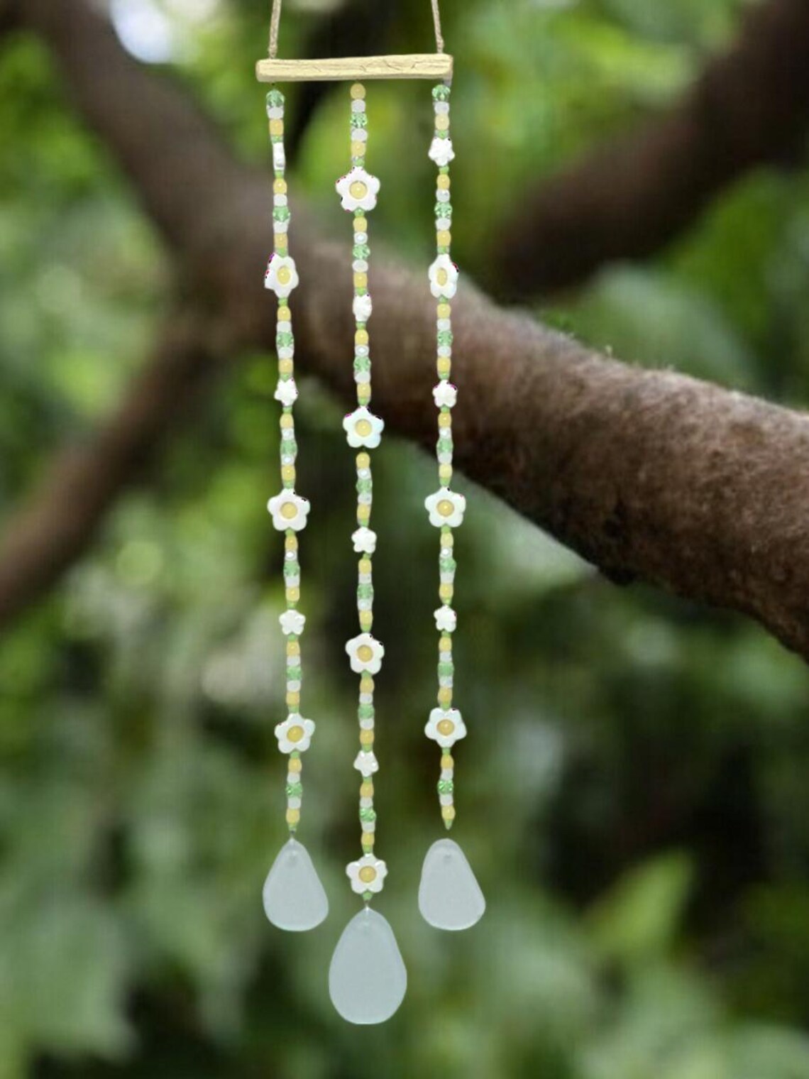 Sunny Honey Calcite Wind Chime- Sunshine Filled Confidence Booster - Etsy