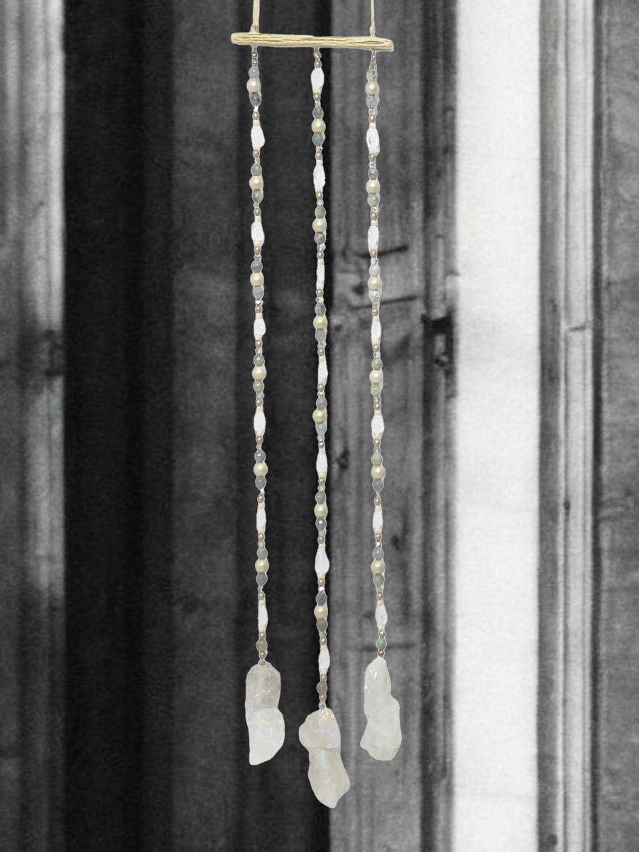 Labradorite Glow Wind Chime a Daily Dose of Courage & Clarity - Etsy