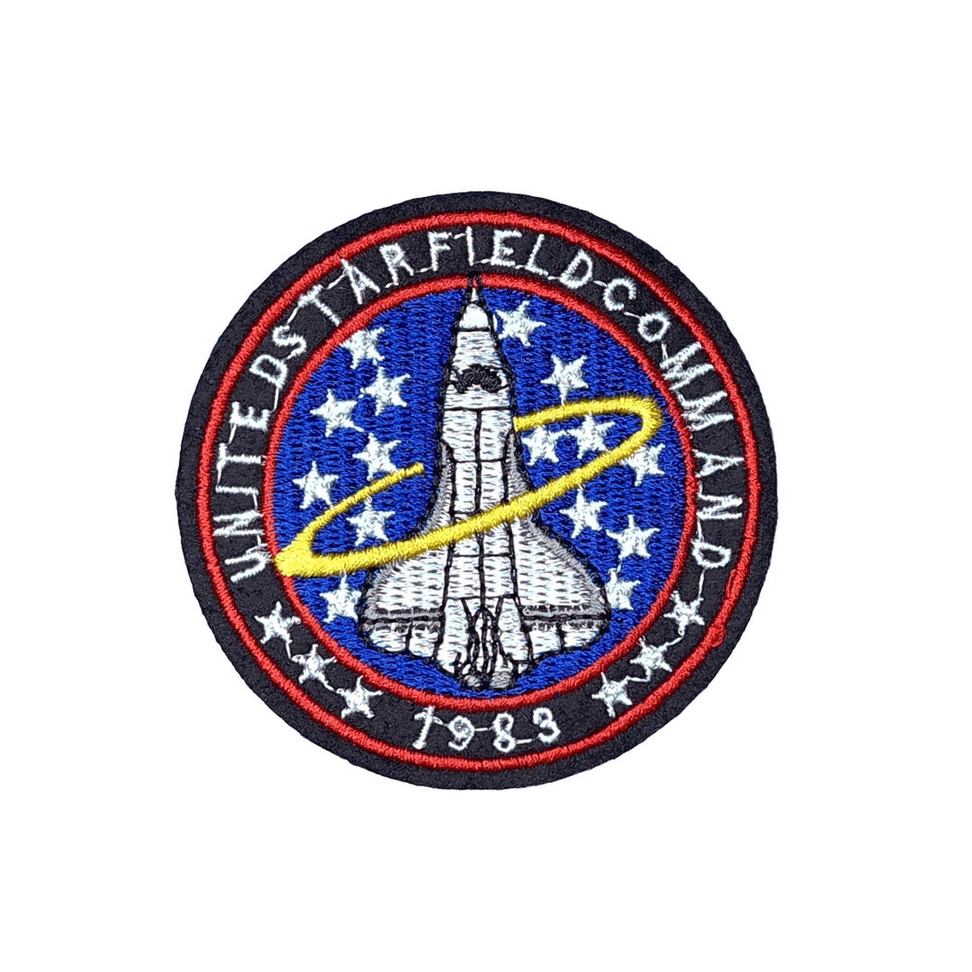 Starfield Iron on Patch Sew on Embroidered Patch Badge, Applique, Jeans ...