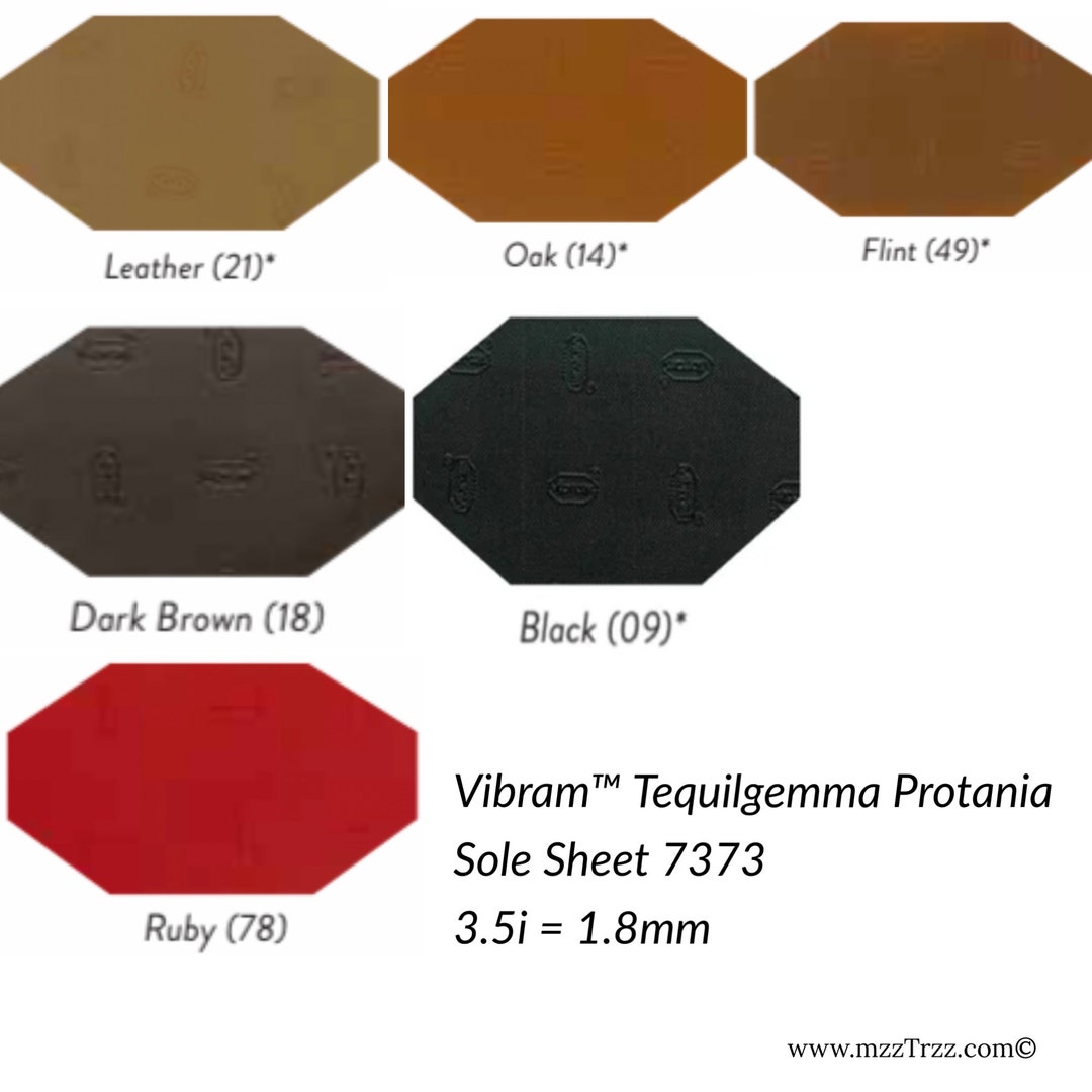 Shoemaking Vibram Sheet Outsole 7373 Protania 3.5i - Etsy