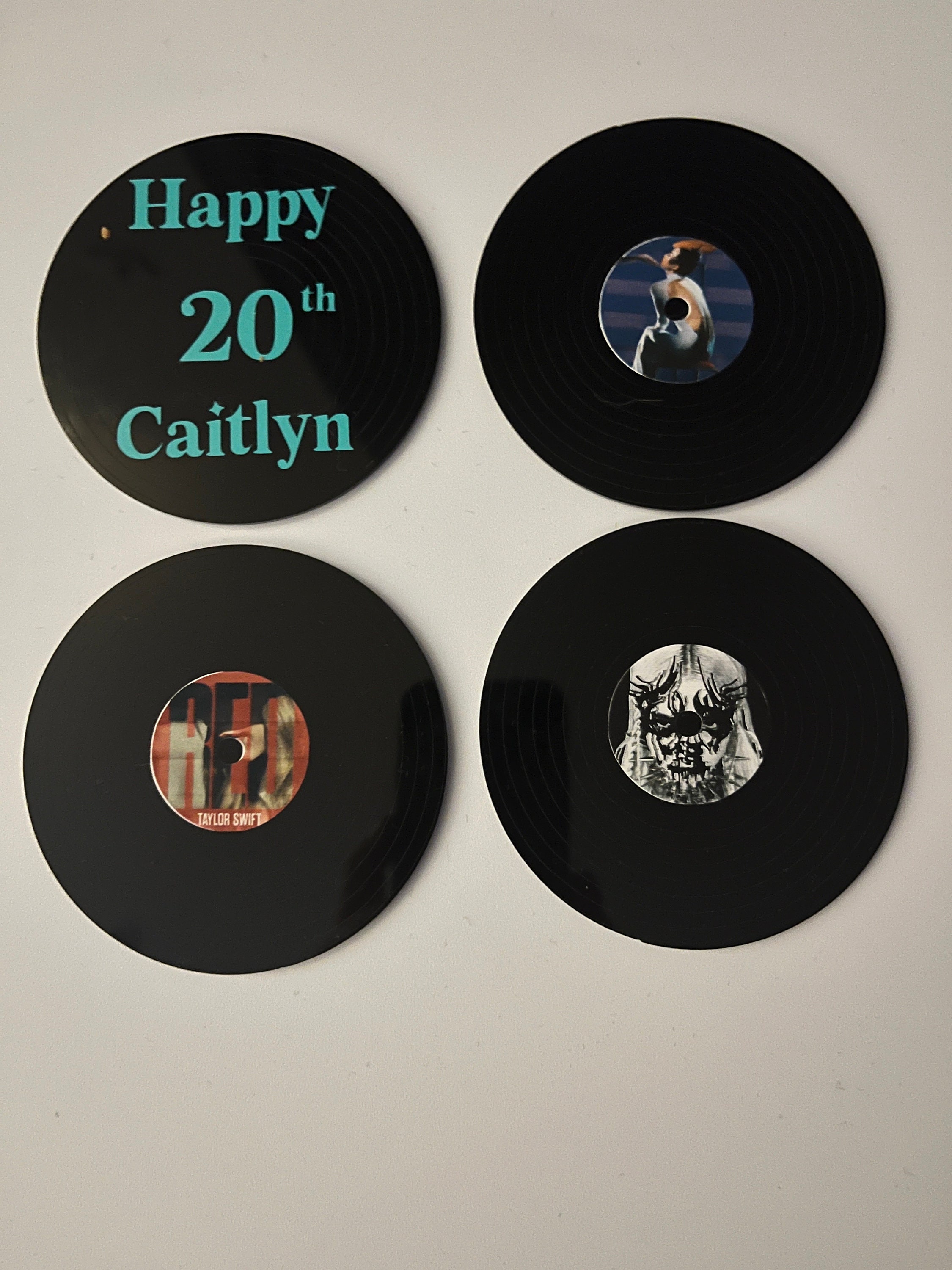 Custom 8cm Acrylic Vinyl Cake Topper - Etsy