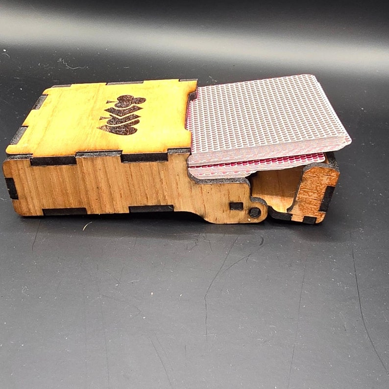 Wood Card Holder - Etsy