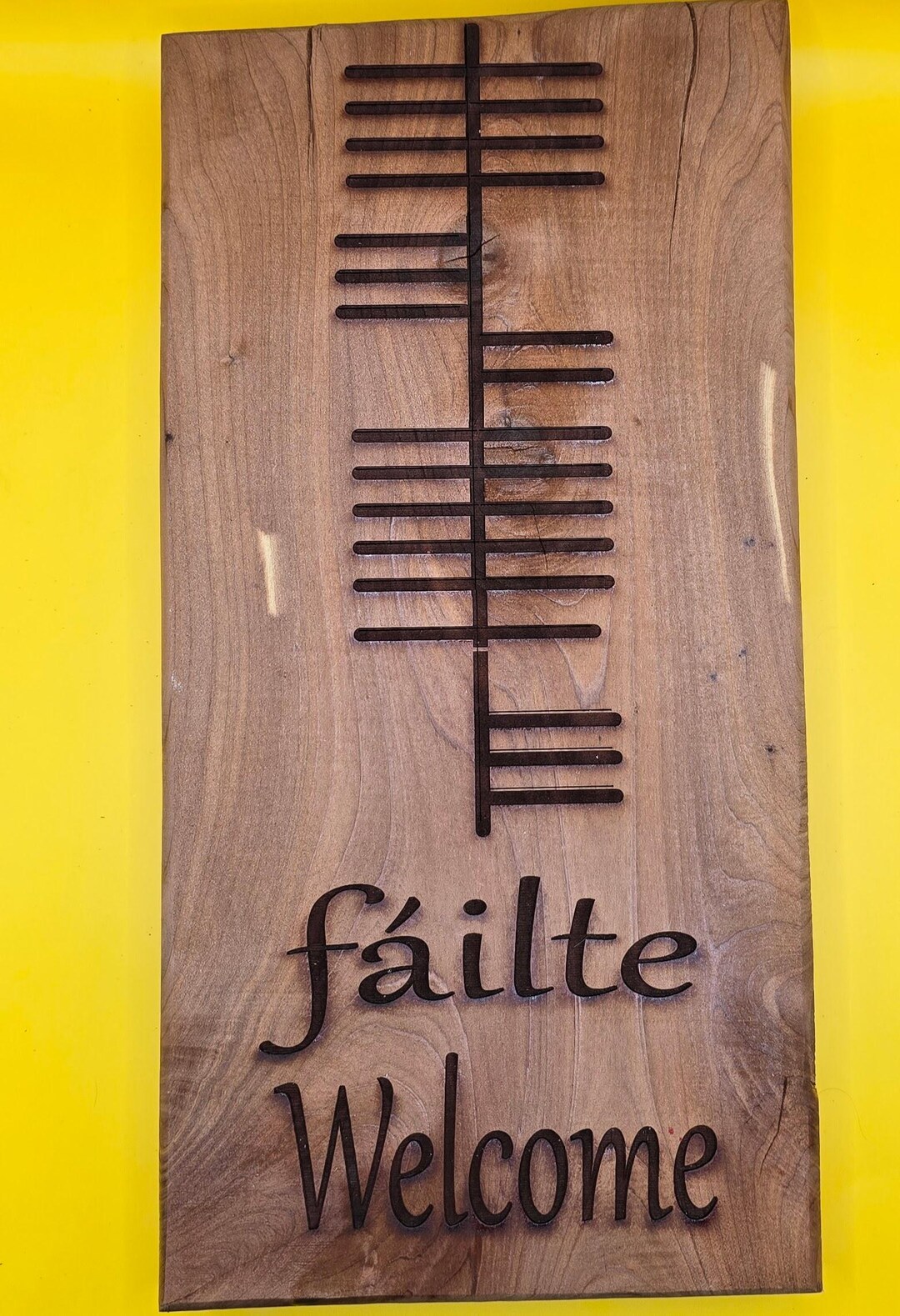 Celtic Welcome Sign - Etsy