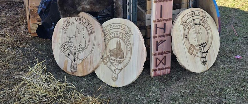Custom Family Crest Shield - Etsy