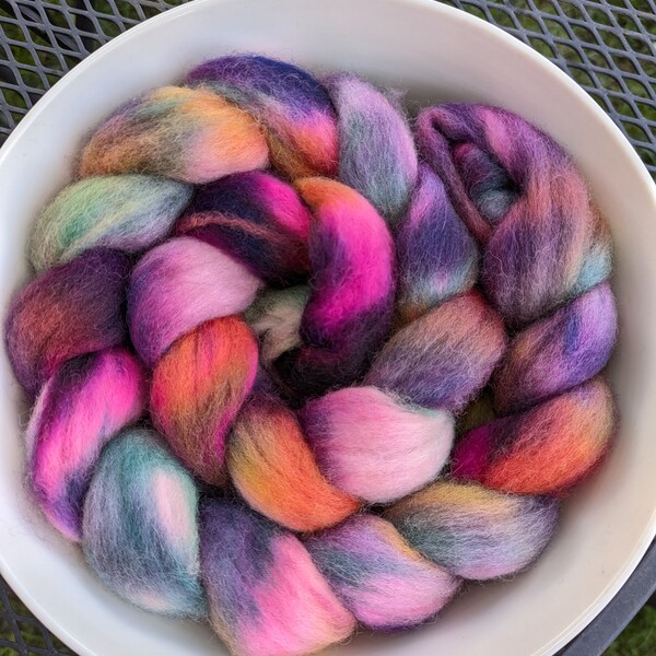 Hand Dyed Roving - Etsy