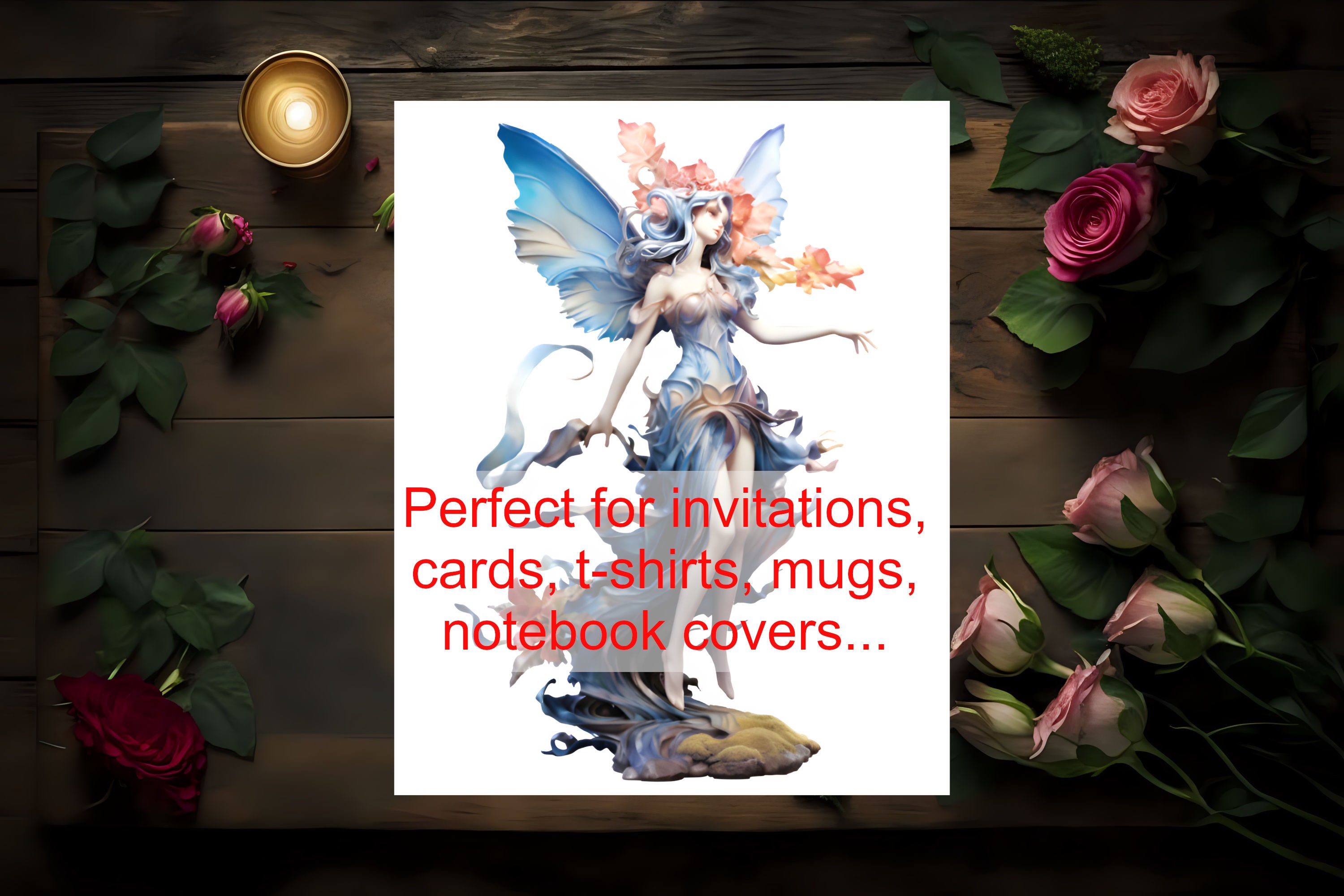 Six Fairy Clipart Images 8x6 Sublimation - Etsy Canada