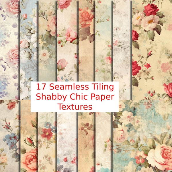 Shabby Chic Decals - Etsy