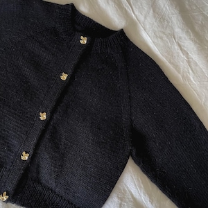 Elsa, Cardigan, Knitting Pattern , Patron Tricot, Francais, English - Etsy