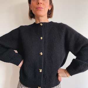 Elsa, Cardigan, Knitting Pattern , Patron Tricot, Francais, English - Etsy