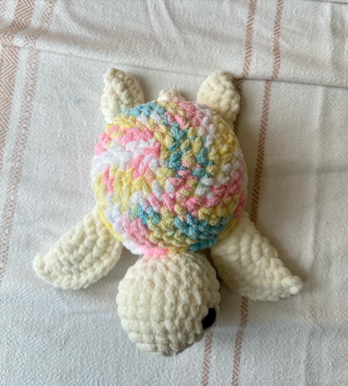 Large Crochet Turtle Plushie - Etsy