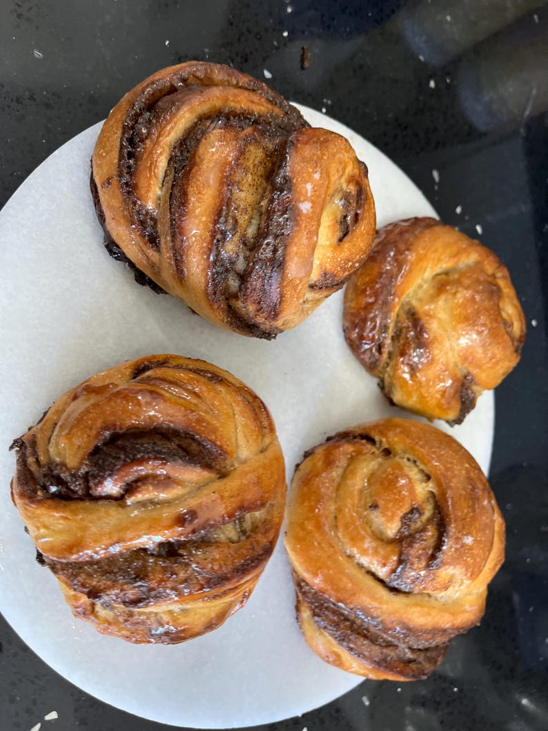 Cardamom Buns, Ancient Grain Organic Einkorn Flour Blend With No ...