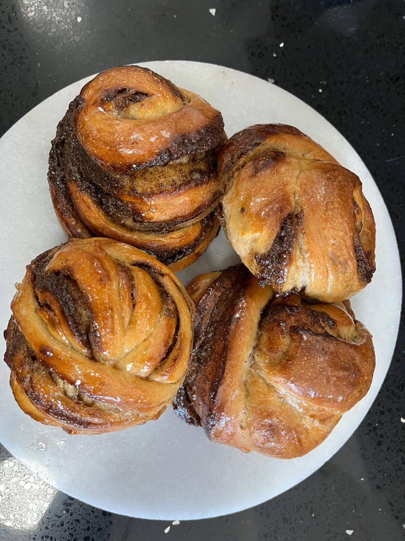 Cardamom Buns, Ancient Grain Organic Einkorn Flour Blend With No ...