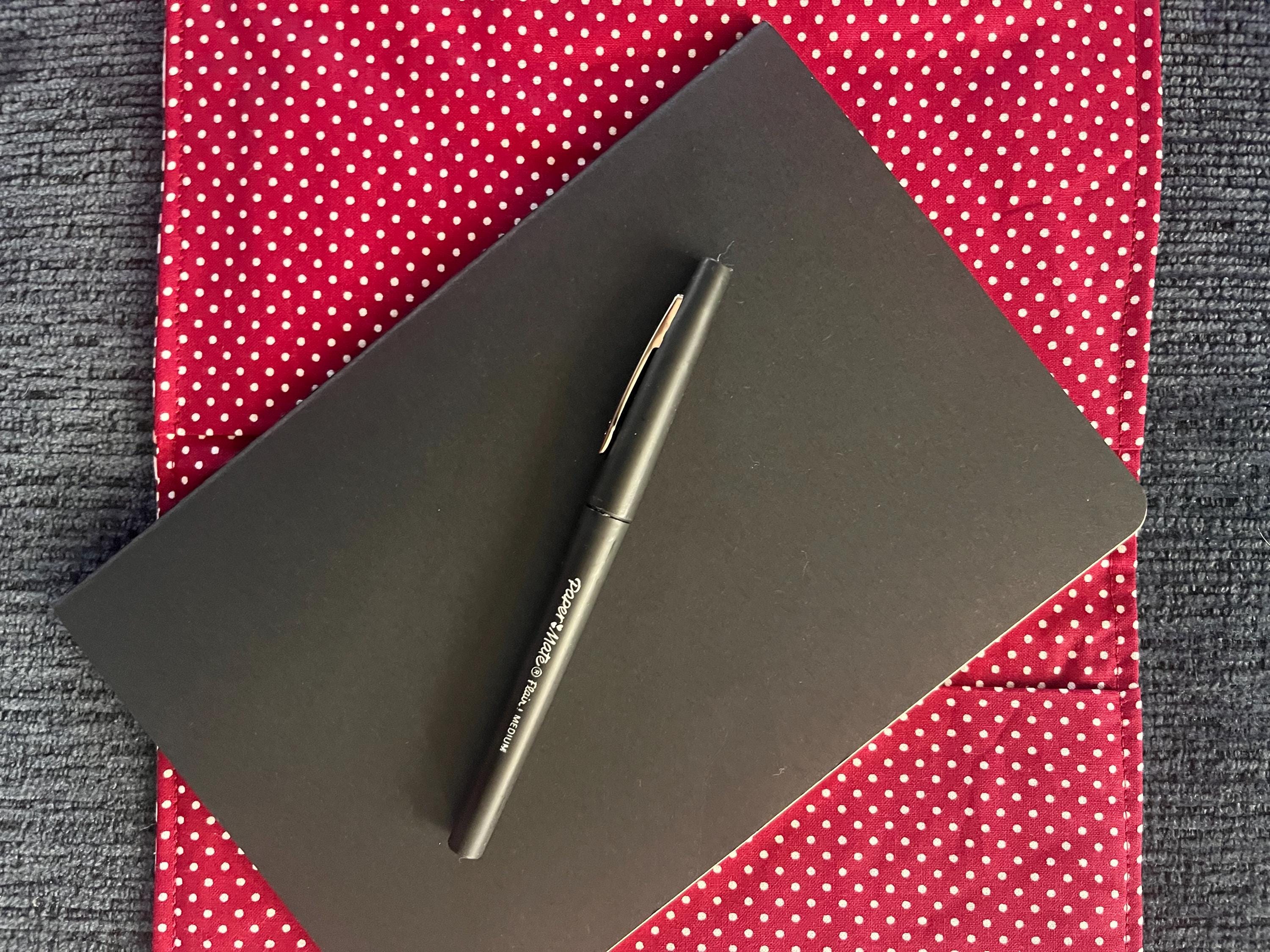 Handmade Fabric 2-pocket Notebook Cover | Custon Journal Protector ...